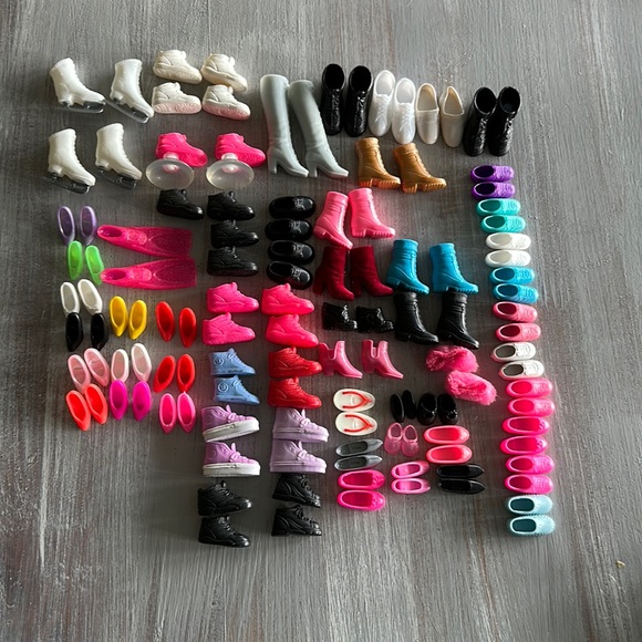 Barbie | Toys | Barbie Ken And Chelsea 99s Shoes | Poshmark